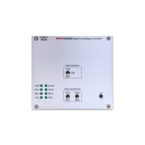 Dac Dac By Weiss Engineering Jaguaraudio