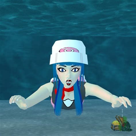 Pokemon Dawn Talking Underwater By Chrisgraduate27 On Deviantart