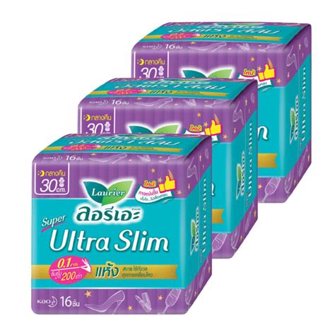 ลอรีเอะ ซอฟท์ แอนด์ เซฟ แมกซี่ ผ้าอนามัยแบบมีปีก สำหรับกลางวัน 22ซม 16 ชิ้น Eazy4life Store