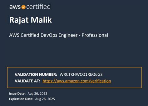 Rajat Malik On Linkedin Aws Awscertified Awsdevops Awscommunity Devopscommunity Devops
