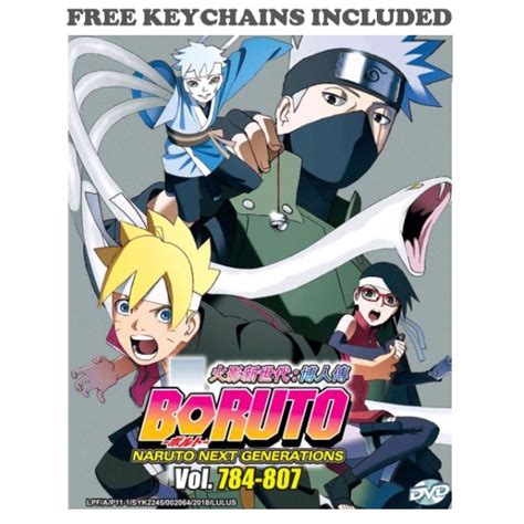 Boruto กล่อง Dvd อนิเมะ Naruto Next Generations Vol784 807 28 พร้อม