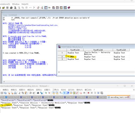 Solved Transcoding Warning When Importing A Utf 8 Csv File Sas