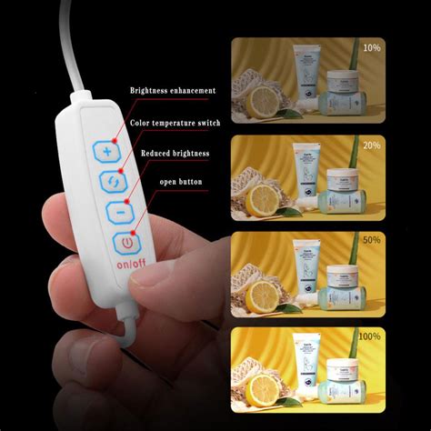 Led Studio Case Lightbox Folding Mini Photo Studio Vicedeal