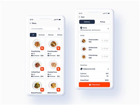 Clean And Minimal Ui By Hussein Attar On Dribbble