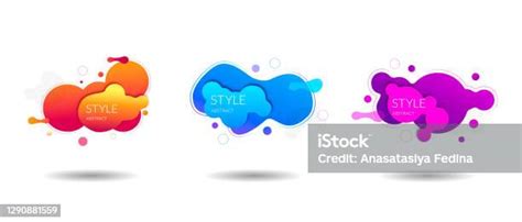 종이 컷 스타일의 추상적 흐르는 액체 모양 세트 흰색 배경에 격리된 현대 기하학적 요소 3차원 형태에 대한 스톡 벡터 아트 및 기타 이미지 3차원 형태 곡선