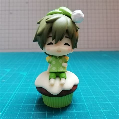 Taito Free Tachibana Makoto Kuji Honpo Sugar Cake Cupcake Anime Figure