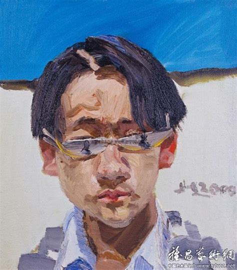 刘小东油画头像热门头像头像大全