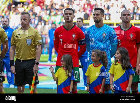 Dortmund Germany 22nd June 2024 Portugal Cristiano Ronaldo In Team