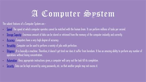 Basics Of Computers The Computer System PPT Basics Of Computers The Computer System PPT