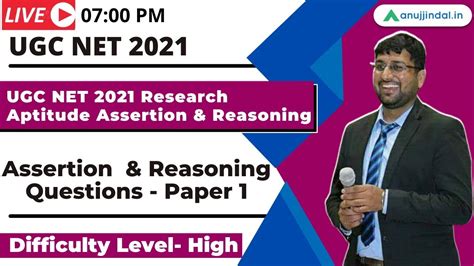 UGC NET Research Aptitude Paper Assertion Reasoning YouTube