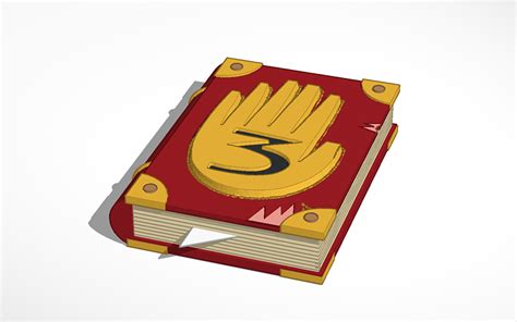 3d Design Gravity Falls Journal 3 Gravityfalls Tinkercad