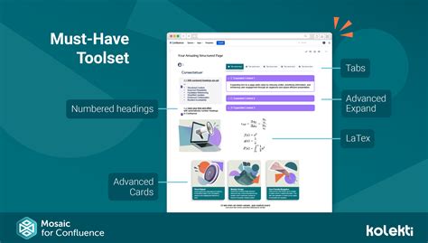 Mosaic Content Formatting Macros And Templates For Confluence Atlassian Marketplace