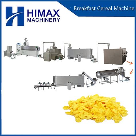 Hot Sell Breakfast Cereal Extruder Corn Flakes Breakfast Cereals