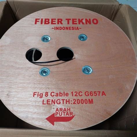 Jual Kabel Fiber Optik 12 Core Fig8 2km Ku Mini 12 Core Fig8 2000