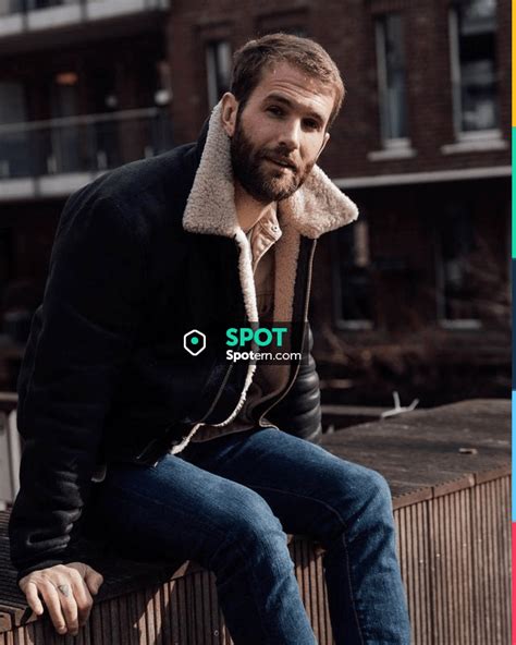 Wool Jack­et With Faux Fur Col­lar Worn By Andre Hamann On His Instagram Account Andrehamann