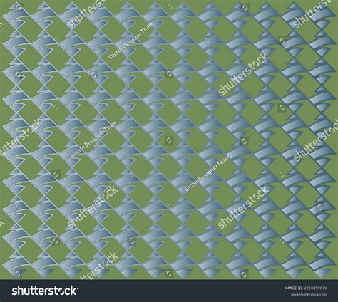 Metallic Gradient Pattern Set Template Nature Stock Vector Royalty