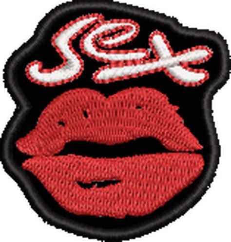 Comprar Patch Bordado Beijo Sex 5x5 Cm Cód 5543 A Partir De R 12 42