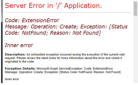 Office365 Subscribe To Outlookoffice 365 Api Status Code Notfound In