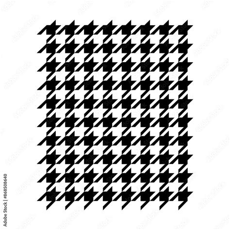 Houndstooth Pattern Svg Files Houndstooth Texture Pattern Cut Files