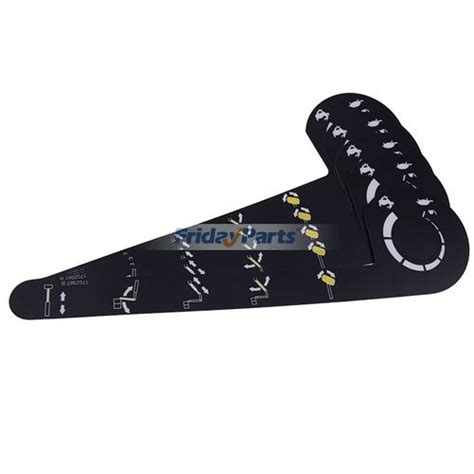 5 Pcs Function Speed Decal 1702567 For Jlg Boom Lift 600s 600sj 660sj