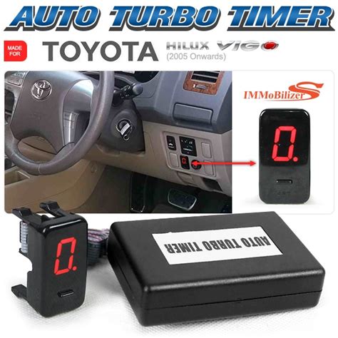 Auto Turbo Timer For Toyota Hilux Vigo 2005 Onwards Shopee Malaysia