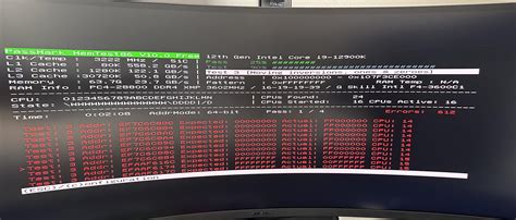 This Seems Like A Lot Of Errorsmemtest Its Still Going But Wanted To Know If This Means My