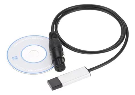Para Cable Usb Dmx512 Computer Stage Pc A Interfaz De Mercadolibre