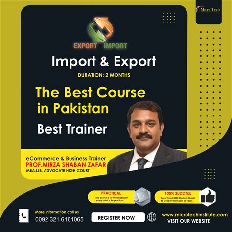📚🌍📈 Import Export Course 📈🌍📚 🎓 Admission Open 🎓 🏢 Microtech Institute