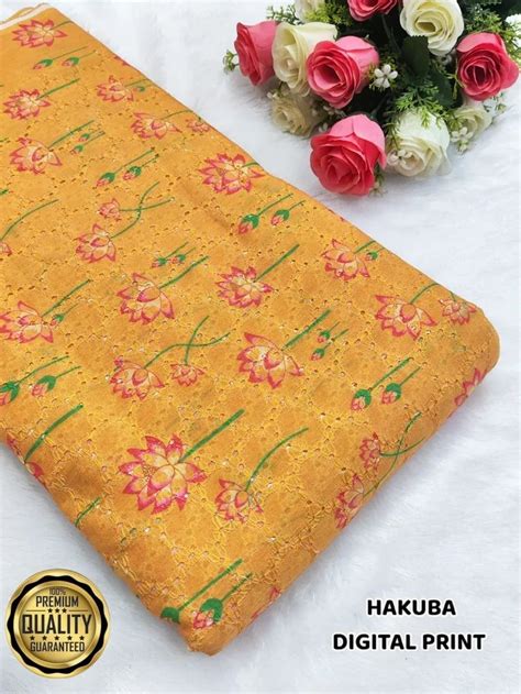 Cotton Digital Printed Hakoba Prints Multicolour At ₹ 121meter In Surat