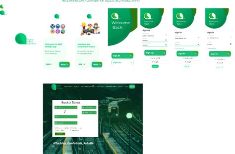 Mobile App Mockup Page Figma