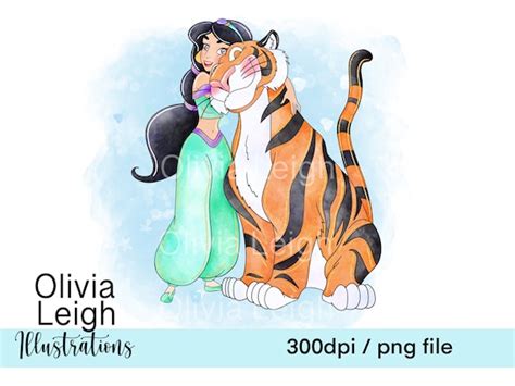 Princess Jasmine And Her Tiger