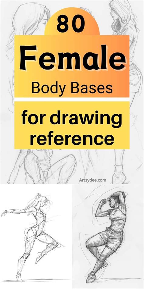 Master The Art Of Figure Drawing With Our 80 Female Pose Reference