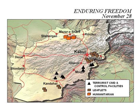 Operation Enduring Freedom Maps