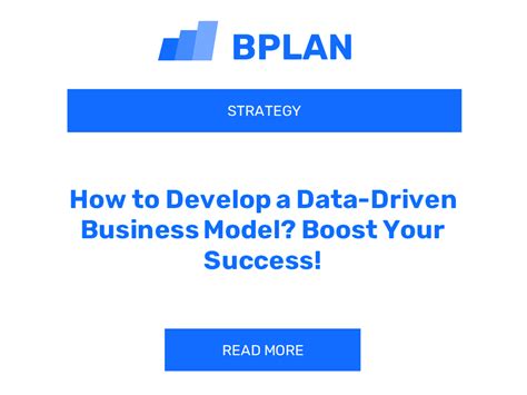 How To Develop A Data Driven Business Model Boost Your Success