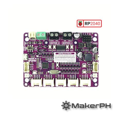 Maker Pi Rp2040 Simplifying Robotics With Raspberry Pi® Rp2040