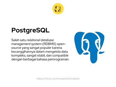 Apa Itu Postgresql Pengertian Dan Contoh 2023 Revou