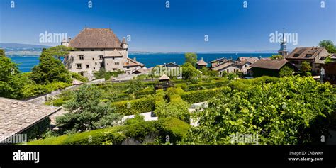 France Haute Savoie Yvoire Leman Lake Labelled Les Plus Beaux