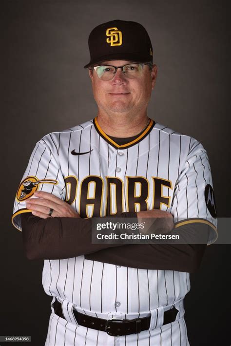 Coach Mike Shildt Of The San Diego Padres Poses For A Portrait During News Photo Getty Images