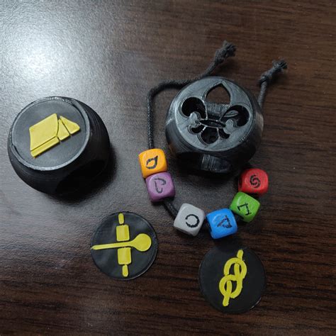 Swappable Scout Woggle Icons Fusion 3d