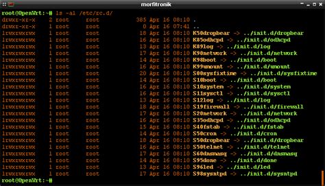 Skrypty Startowe Init W OpenWRT Morfitronik
