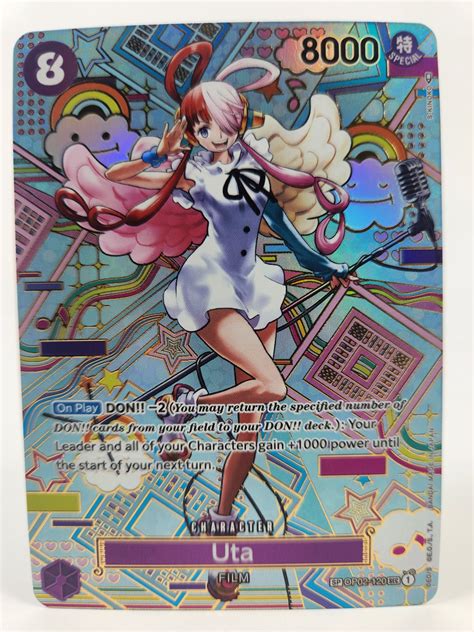 Uta Special Art Op02 120 One Piece Tcg Pop Pursuit Collectibles