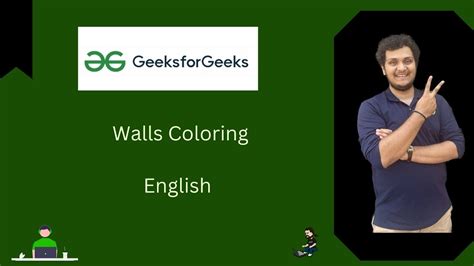 Walls Coloring Gfg Potd English Explanation Live Coding 🚀 Youtube
