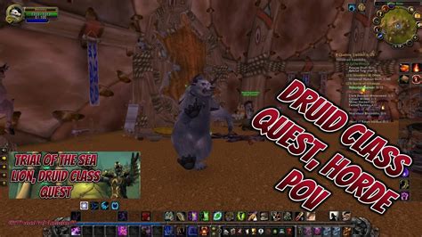World Of Warcraft Wotlk Classic Era Trial Of The Sea Lion Druid Class