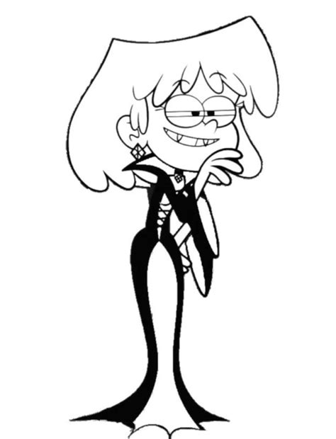 Lori Loud Coloring Page In 2025 Coloring Pages House Colouring Pages