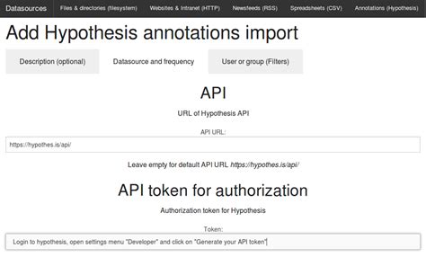 Import Hypothesis Web Annotations Tags Documents To Solr And Elastic