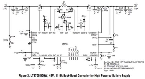 LTC Design Note 80V Synchronous 4 Switch Buck Boost Controller Delivers Hundreds Of Watts With