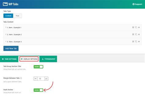 How To Show Hash Anchor With Wp Tabs Pro Plugin Shapedplugin Docs