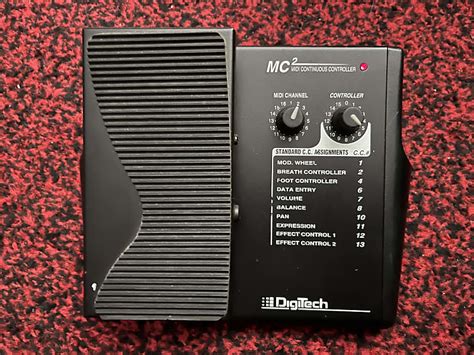 Digitech Mc2 Continuous Controller Pedal In Great Condition Reverb