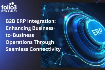 B2B ERP Integration Enhancing Business To Business Operations Through Seamless Connectivity