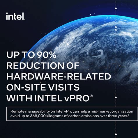 Discover The Sustainability Benefits Of The Intel Vpro® Platform This Earth Day 🌎 Intel
